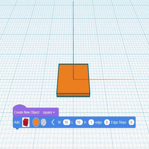 Tangram in Tinkercad Codeblocks - Tinkercad