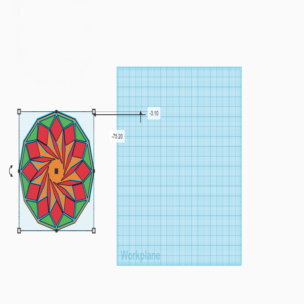 3D Printed Sundial - Tinkercad