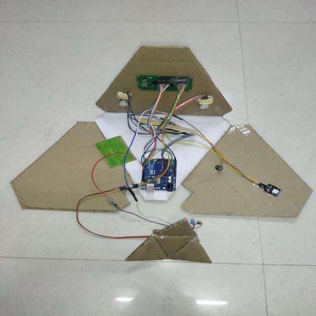 Cyclops - a Personal Desktop Assistant Bot - Tinkercad