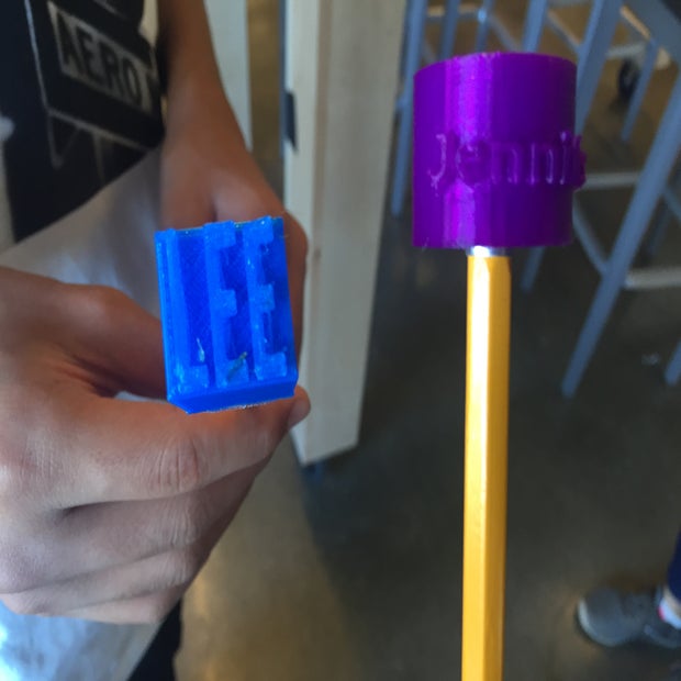 Design and 3D Print a Pencil Topper - Tinkercad