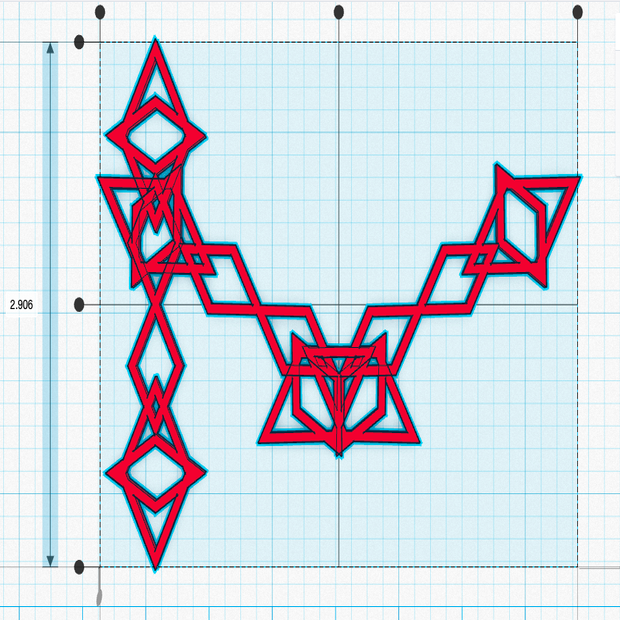 How to Make a 3D Printed 6 Pointed Snowflake - Tinkercad
