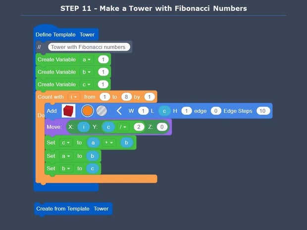 Pattern Play In Tinkercad Codeblocks Tinkercad