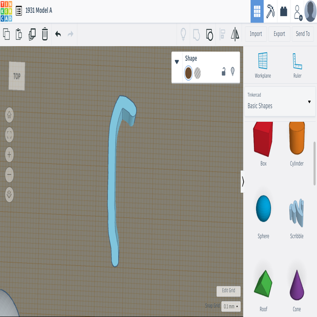 How to Make a Model a and Scene Using Tinkercad - Tinkercad