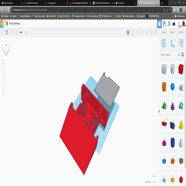 3D Printed Combat Robots! - Tinkercad