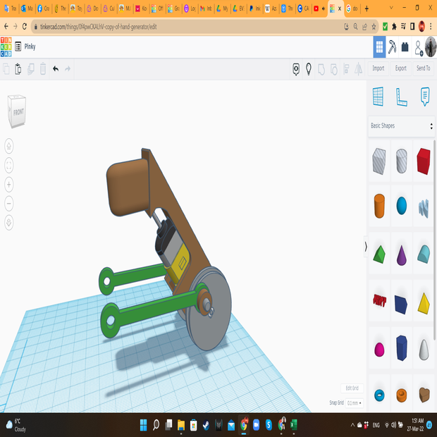 Tinkercad Robotics for School: Human-Powered Battle Beasts! - Tinkercad