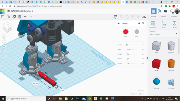 Tinkercad Robotics for (High) School: Walking Warhammer 40K's ...
