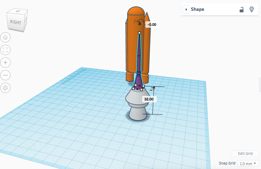 Airbus - Travelling to the Moon - Tinkercad