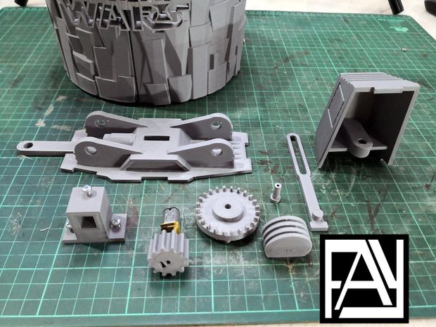 ATAT Motorized Automata - Tinkercad
