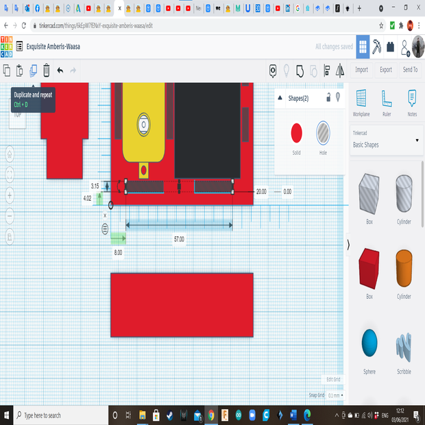 Tinkercad Robotics for School: Laser-cut Walking Machine! - Tinkercad