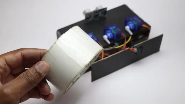 Rock Paper Scissors Using Tinkercad Circuits And Arduino Tinkercad