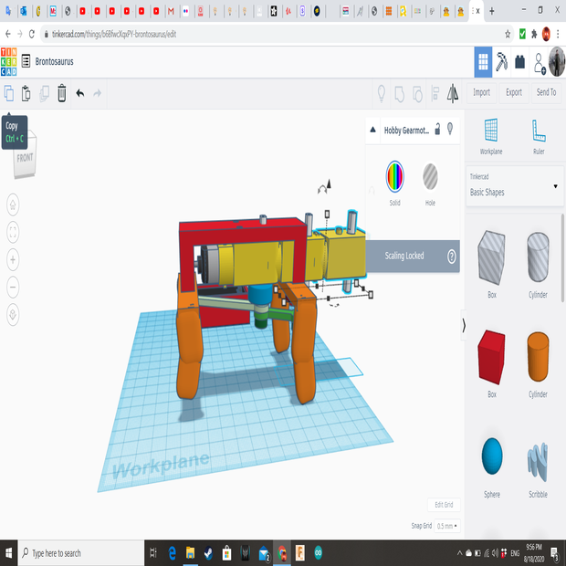Tinkercad Robotics for School: Create TWO Walking Machines! - Tinkercad