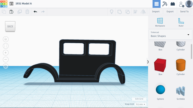 How to Make a Model a and Scene Using Tinkercad - Tinkercad