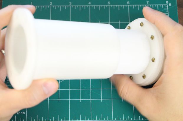 3D Printed Spring Reverb Microphone - Tinkercad