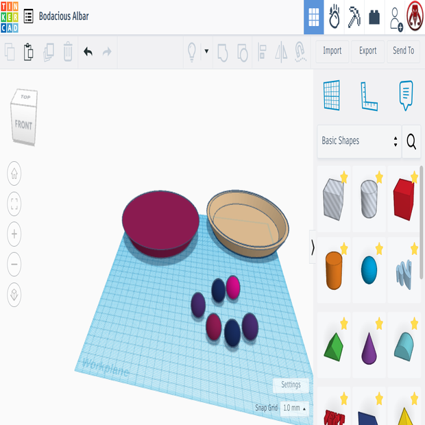 Easy Tinkercad Cherry Pie - Tinkercad