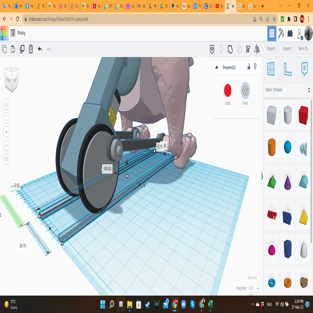 Tinkercad Robotics for School: Human-Powered Battle Beasts! - Tinkercad