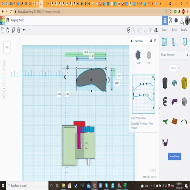 Tinkercad Robotics for School: Gerbil, the Jumping Robot! - Tinkercad