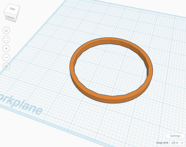 3D Printed Spirograph - Tinkercad