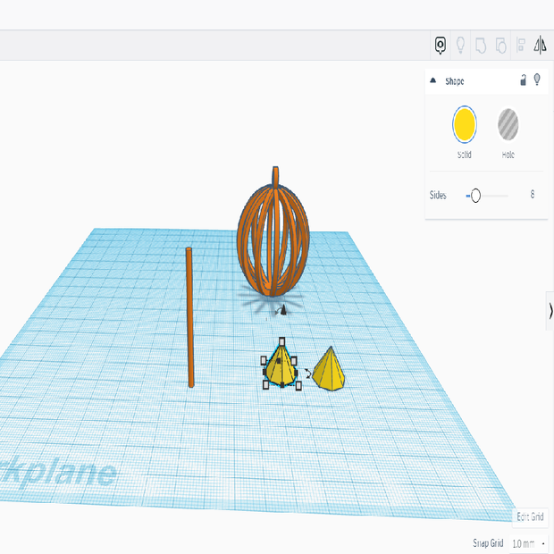 3d Printed Earrings and Pendant Set (designed in Tinkercad) - Tinkercad