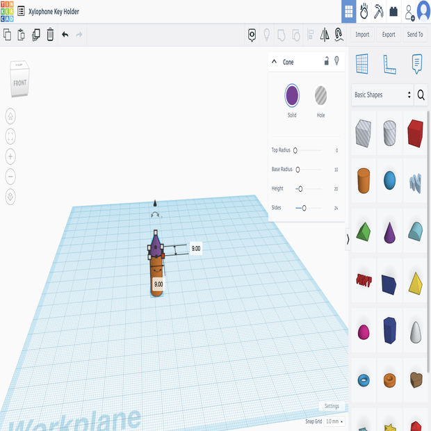 How to Make a Magnetic Xylophone Marble Run - Tinkercad