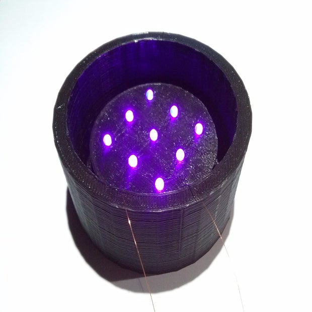 3D Printed DNA Lamp - Tinkercad