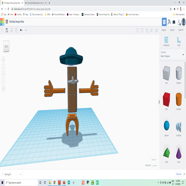 Sorting the Object Using Ferb Detective Agent - Tinkercad