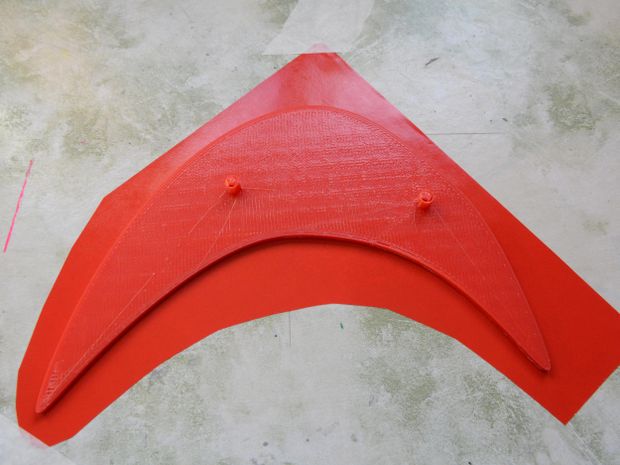 3D Printed Futuristic Space Age Wall Clock - Tinkercad