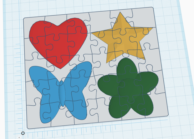 3D Print Puzzle - Tinkercad