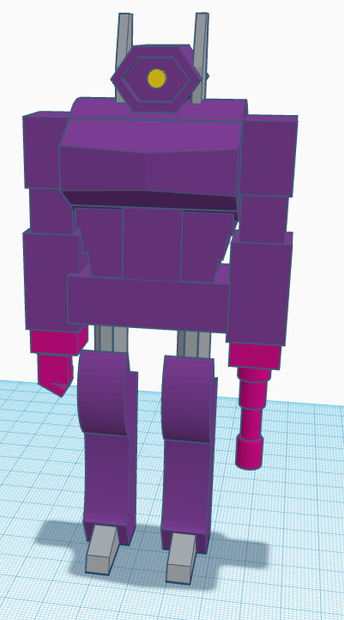 Transformers Shockwave Action Figure With 8 Points of Articulation 3D ...