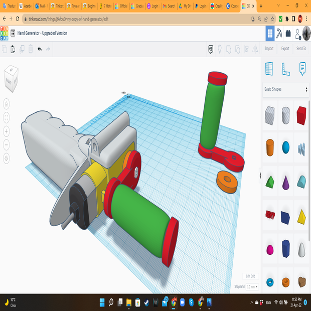 Tinkercad Robotics for School: Human-Powered Battle Beasts! - Tinkercad