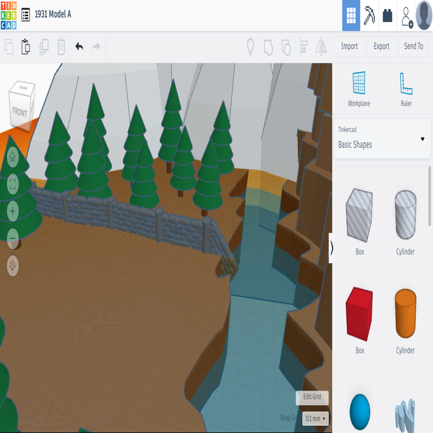 How to Make a Model a and Scene Using Tinkercad - Tinkercad