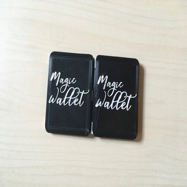 Real Magic Wallet - Tinkercad