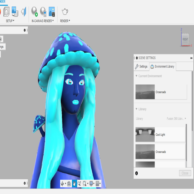 How to Render a Non-Basic Shape Tinkercad Model in Fusion 360 - Tinkercad