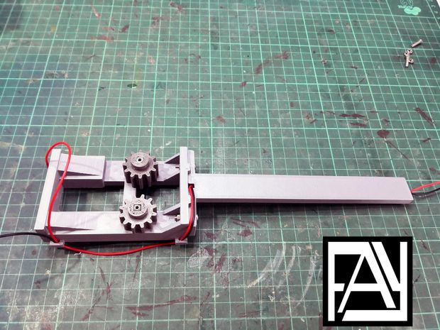 ATAT Motorized Automata - Tinkercad