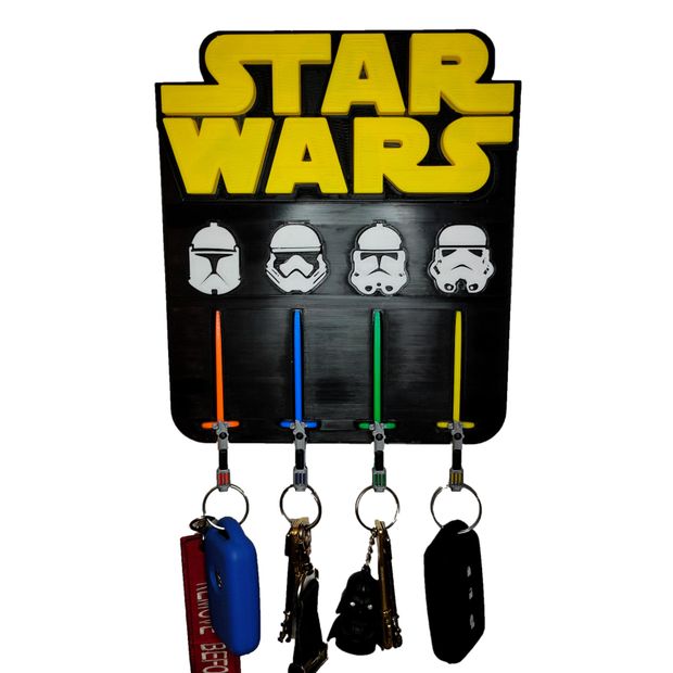 Star Wars Key Holder Using Tinkercad - Tinkercad