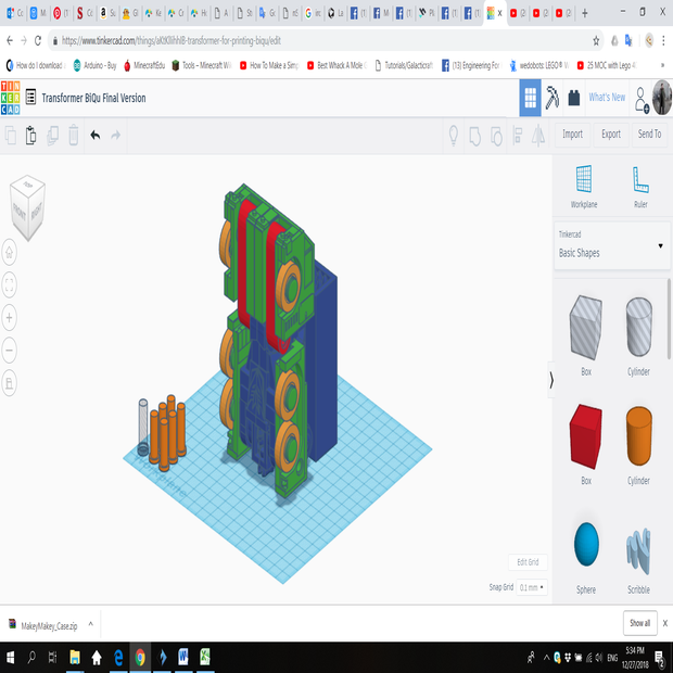 Creating a Transformer With Tinkercad - Tinkercad