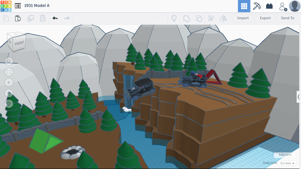 How to Make a Model a and Scene Using Tinkercad - Tinkercad
