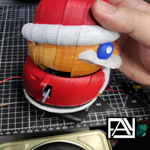 Dancing Santa Clause Automata - Tinkercad
