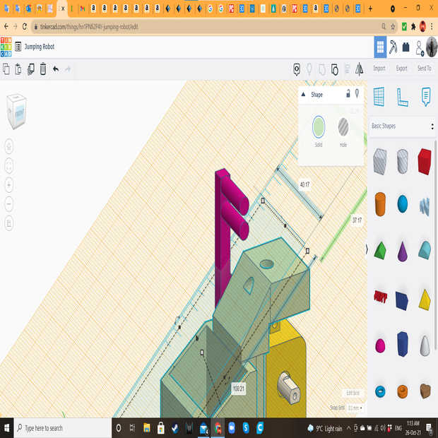 Tinkercad Robotics for School: Gerbil, the Jumping Robot! - Tinkercad