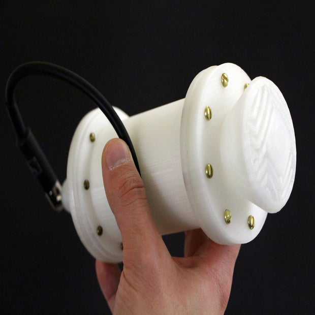 3D Printed Spring Reverb Microphone - Tinkercad
