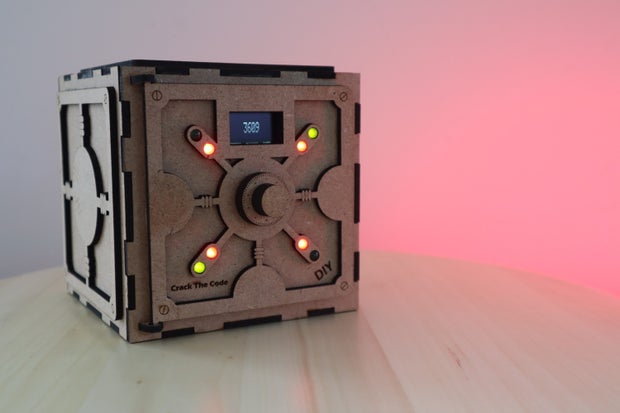 Crack The Code Game Arduino Based Puzzle Box Tinkercad