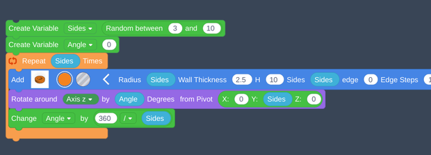How To Get Started With Variables In Codeblocks Tinkercad 1861