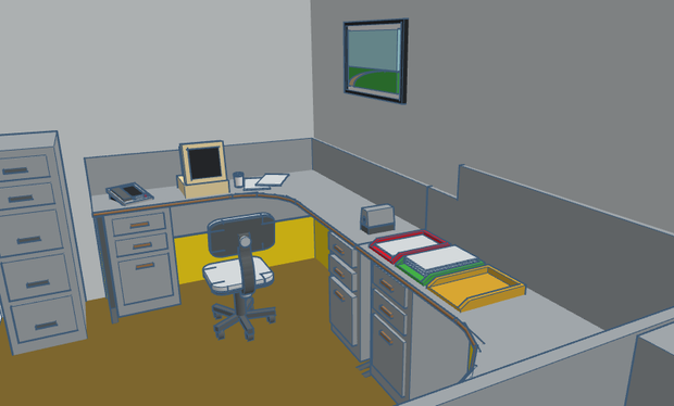 Diorama Project: 427's Office (Tinkercad) - Tinkercad