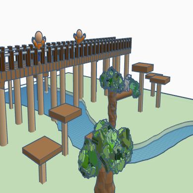 Landscape Architecture- TinkerCAD Zoo Design Project - Tinkercad