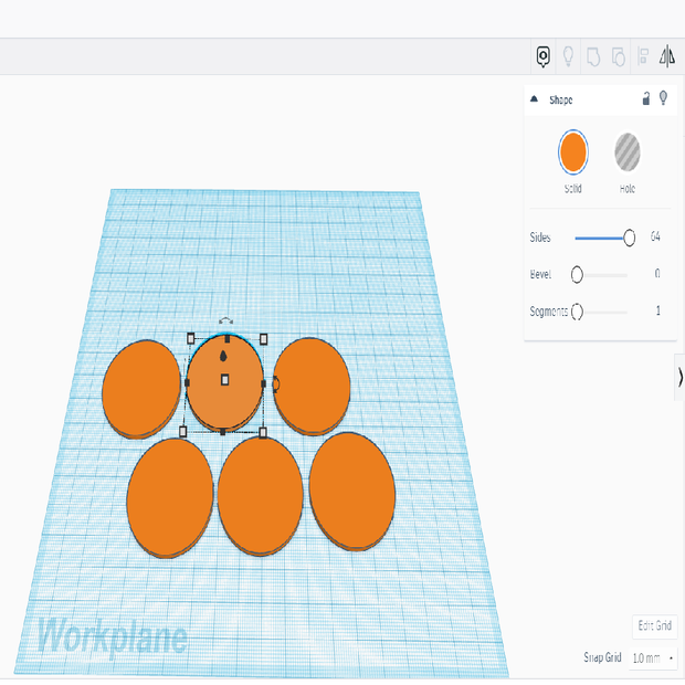 3d Printed Earrings and Pendant Set (designed in Tinkercad) - Tinkercad