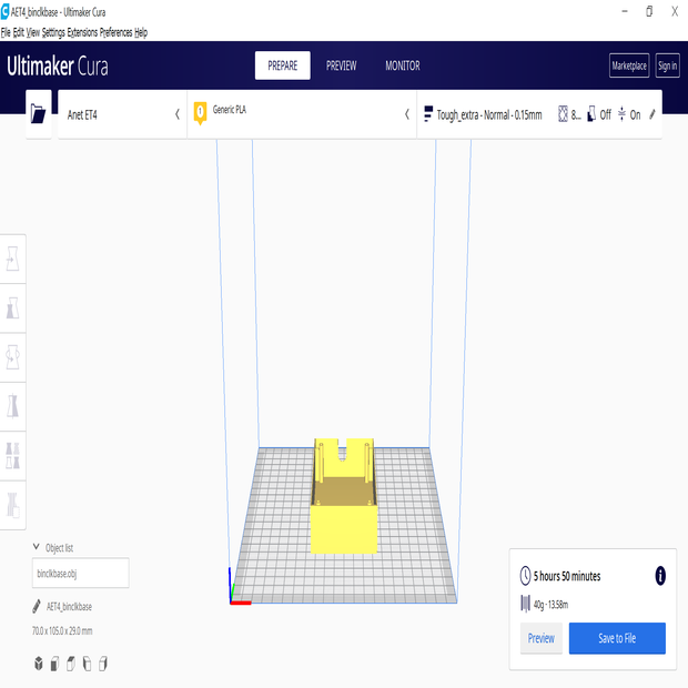 Micro Binary Clock - Tinkercad