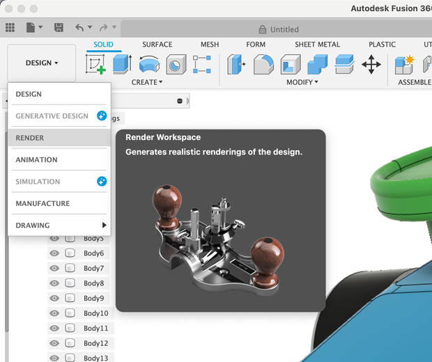 Use Fusion 360 To Render Your Tinkercad Design Tinkercad