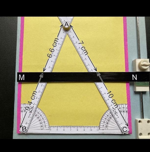 Basic Proportionality Theorem (Thales Theorem) - Tinkercad