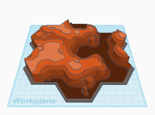Terraforming Mars With 3 Stages | Tinkercad Scene Design - Tinkercad