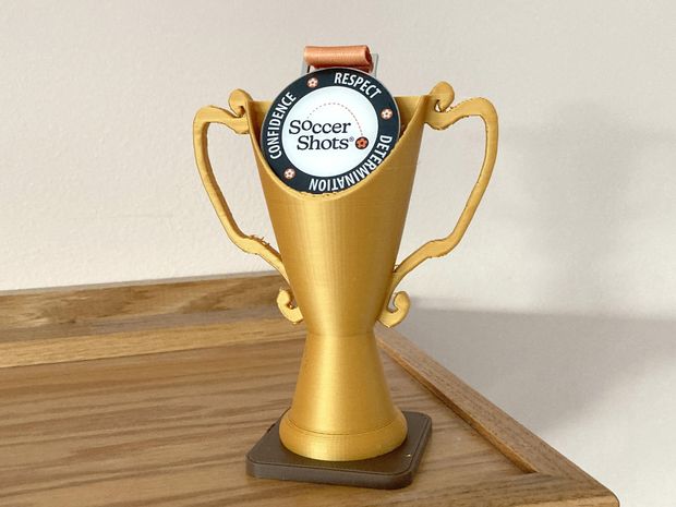 Trophy Stand for Hanging Medals - Tinkercad