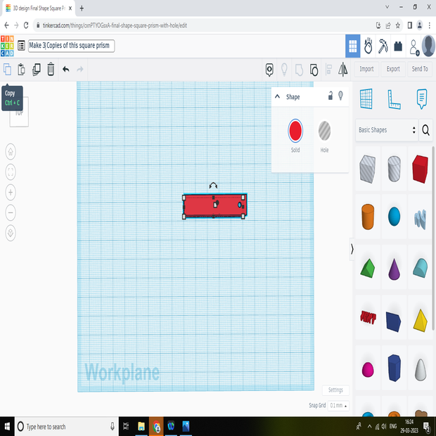 How to Make 3D Printed Structure Using Principal of Tensegrity? - Tinkercad